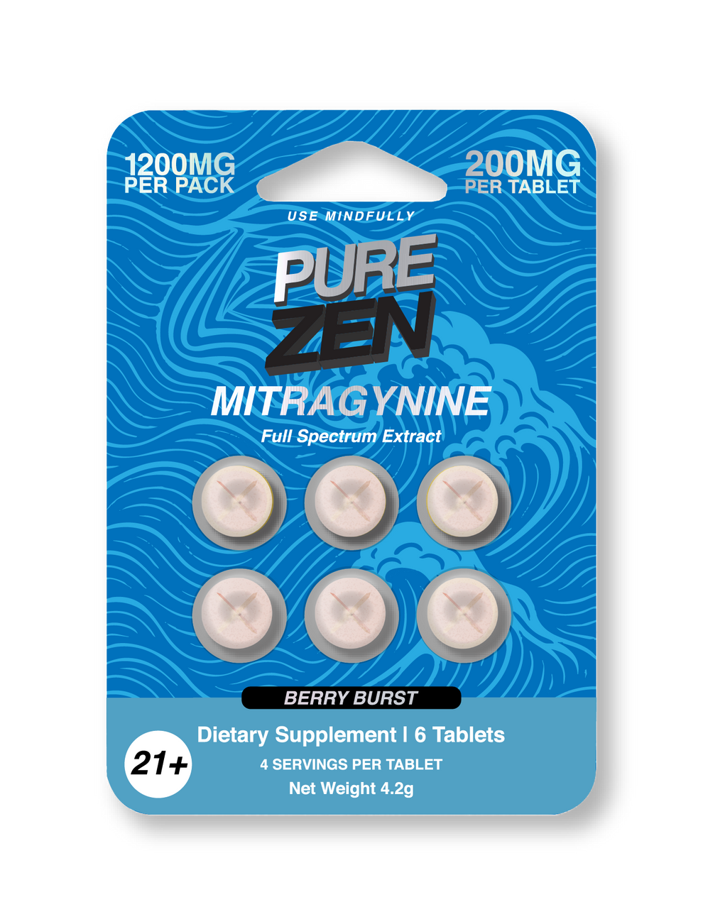PURE ZEN 200MG Extract (Berry Burst) – Pure Infinity Botanicals